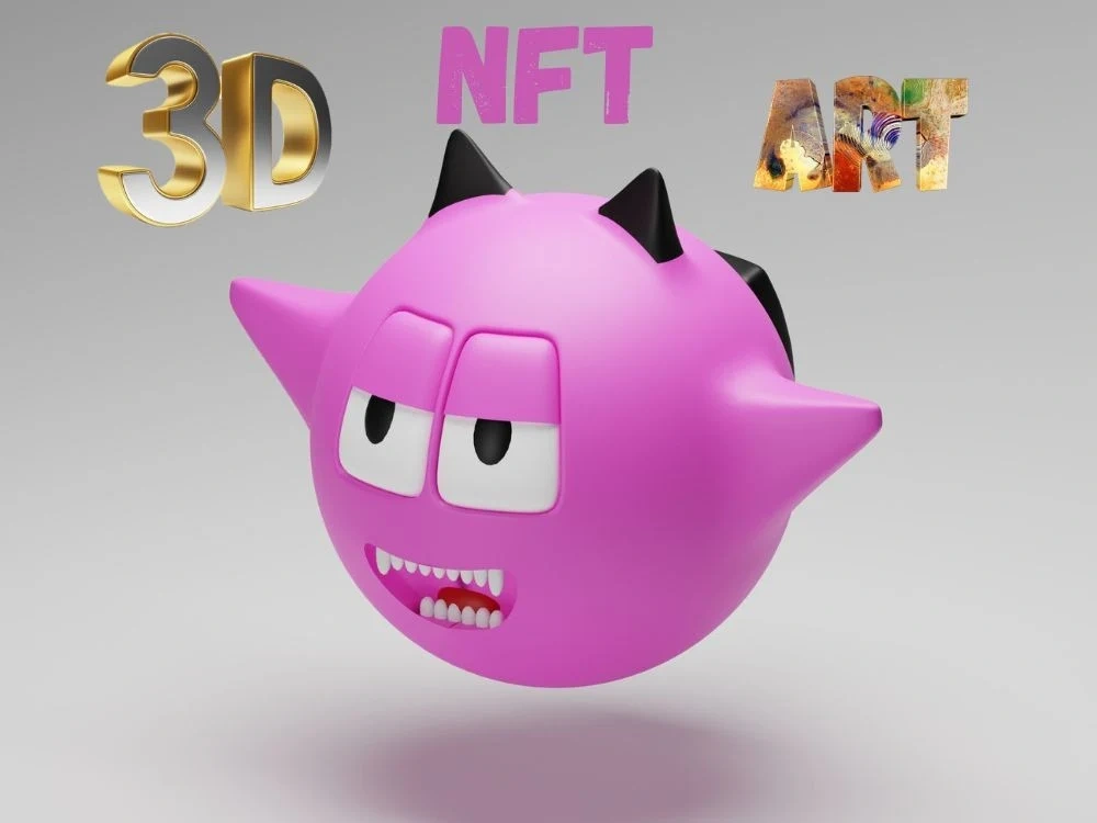 A well detailed Nft art of 3d model and 3d animation | Upwork