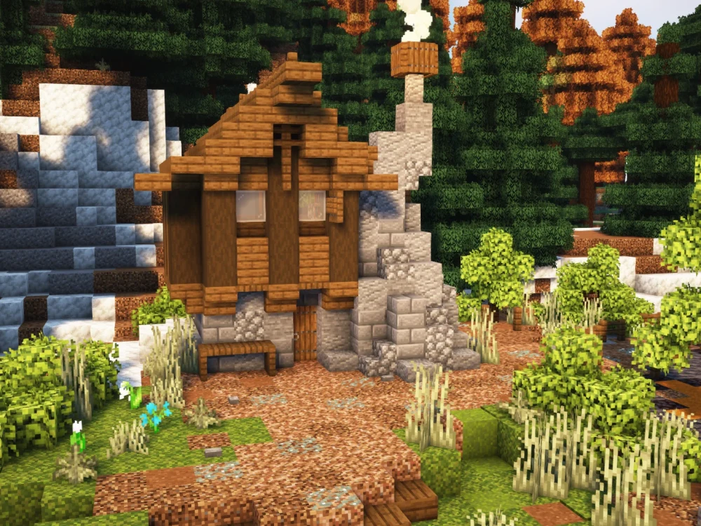 A custom landscape, structures and more! With Extra Details ...