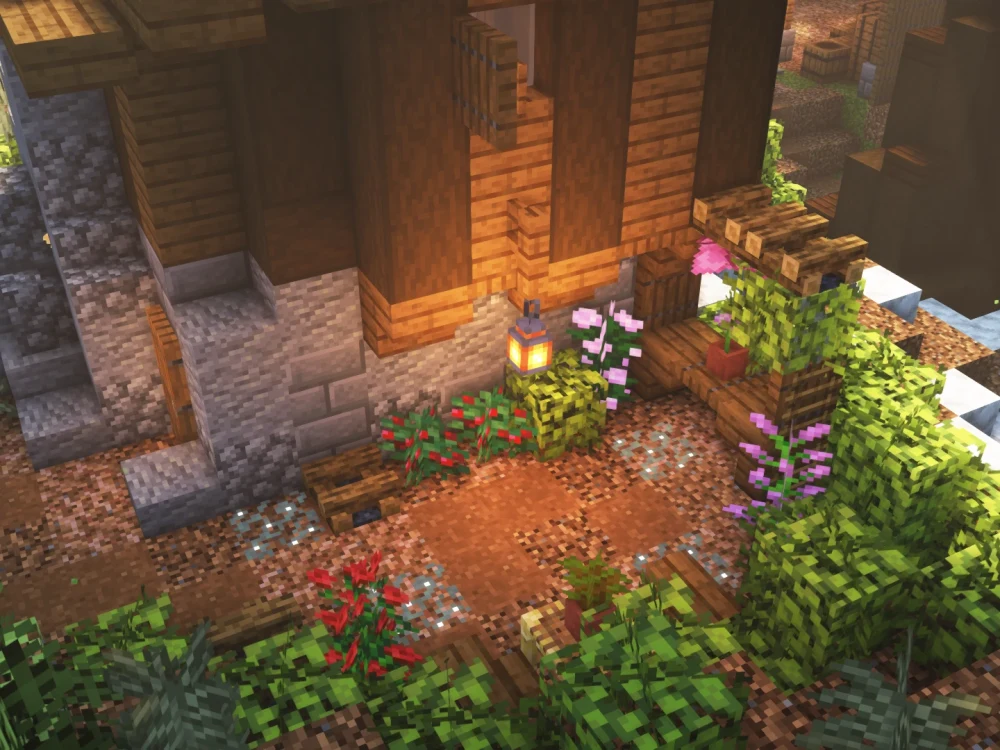 A custom landscape, structures and more! With Extra Details ...