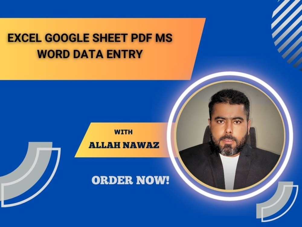 Data Entry Excel, Google Sheet, PDF & MS Word Service for Your Business | Upwork