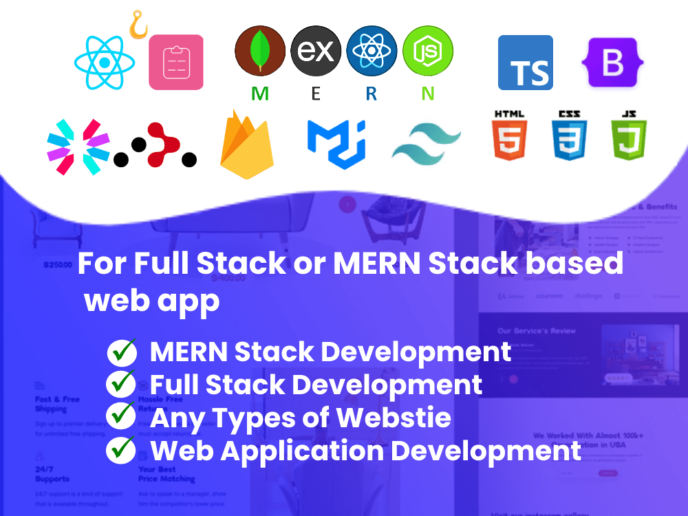 Full Stack Mern Stack Reactjs Nextjs Nodejs Expressjs Mongodb Expert Upwork