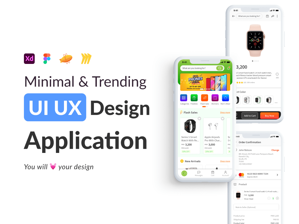 Get a personalized UI design concept for your brand's mobile app. | Upwork