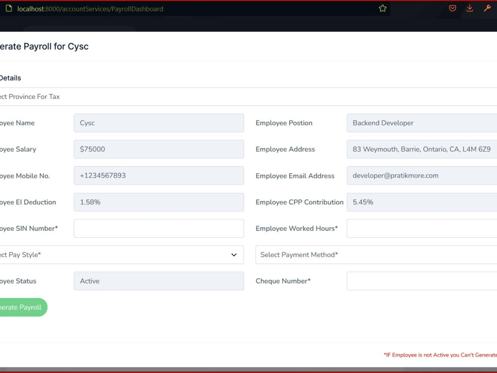 Laravel 9 Portfolio & Admin Panel with Lead Gen & Employee Dashboard ...