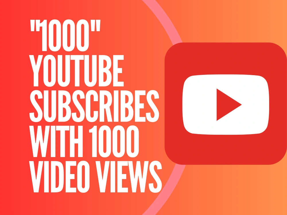 1000 youtube subscribers with 1000 views | Upwork