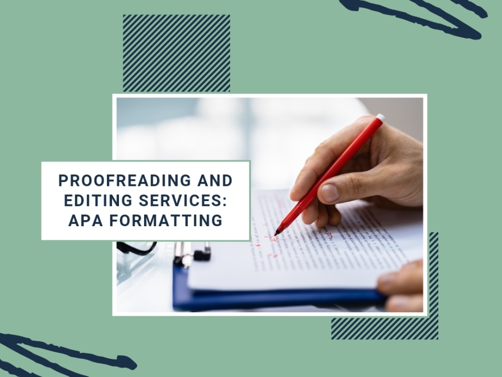 A professionally proofread and edited paper with APA formatting | Upwork