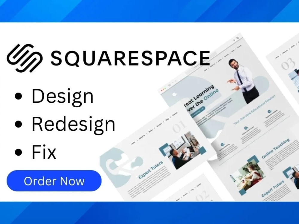 Responsive squarespace website design or redesign squarespace | Upwork