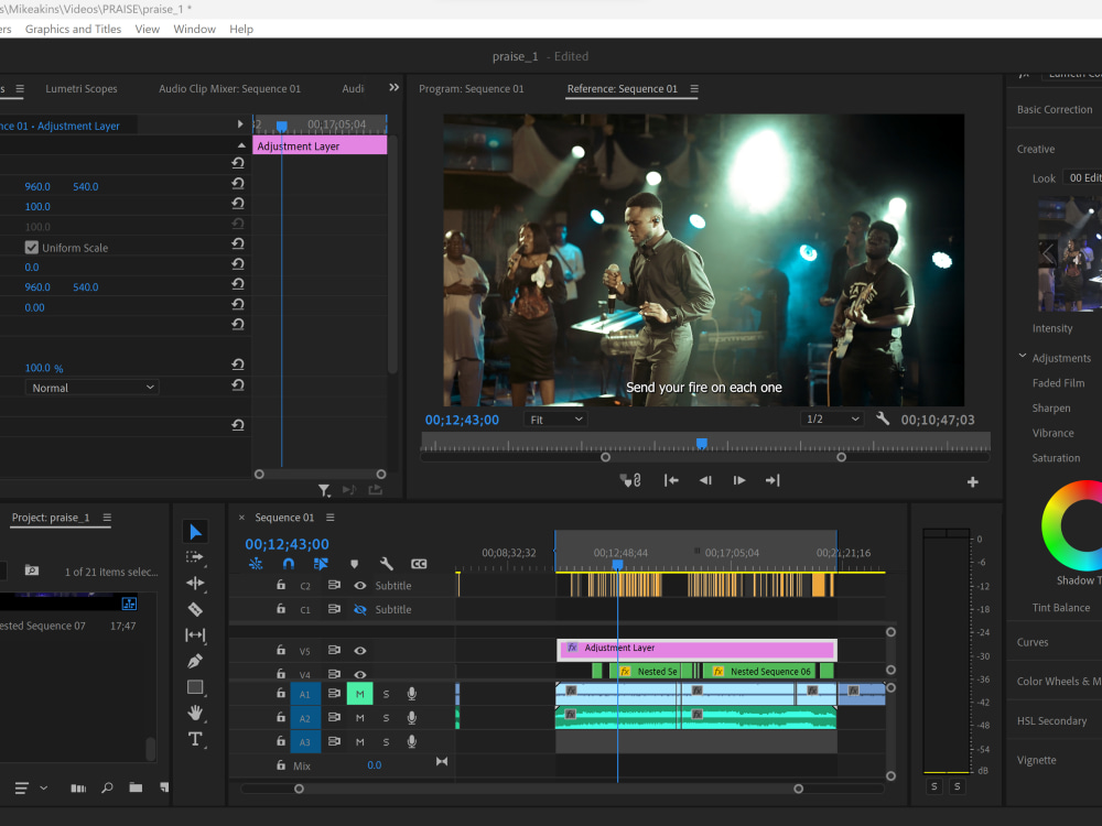 A professional multi camera angle video editing | Upwork