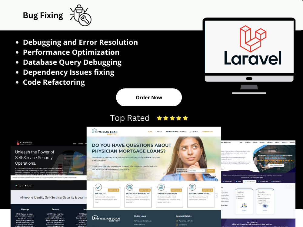 Php Bugs Fixing In Laravel Core Php Laravel Bugs Fix Php Mysql Upwork