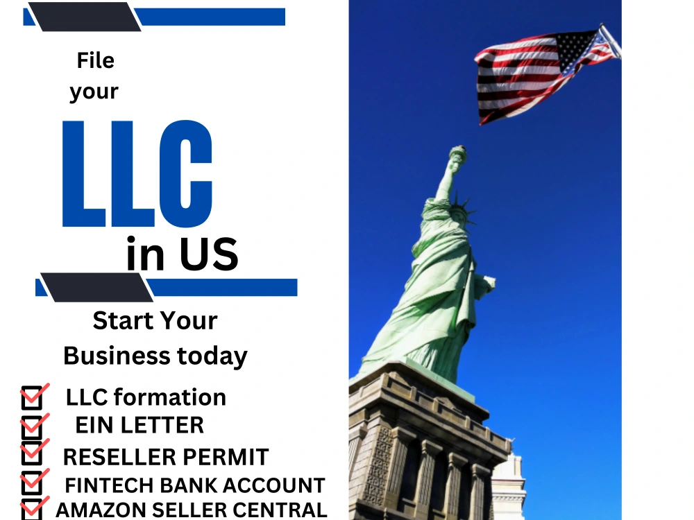 LLC FORMATION , EIN( Employer Identification Number), Reseller permit, | Upwork