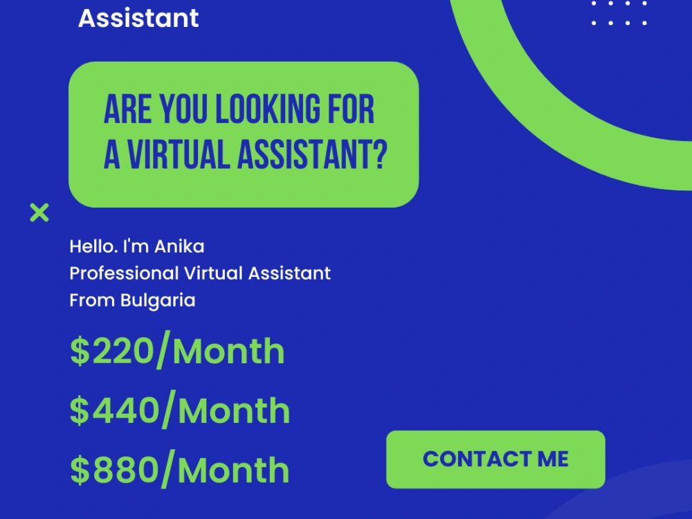 Virtual Assistant who can help you with all kind admin tasks | Upwork