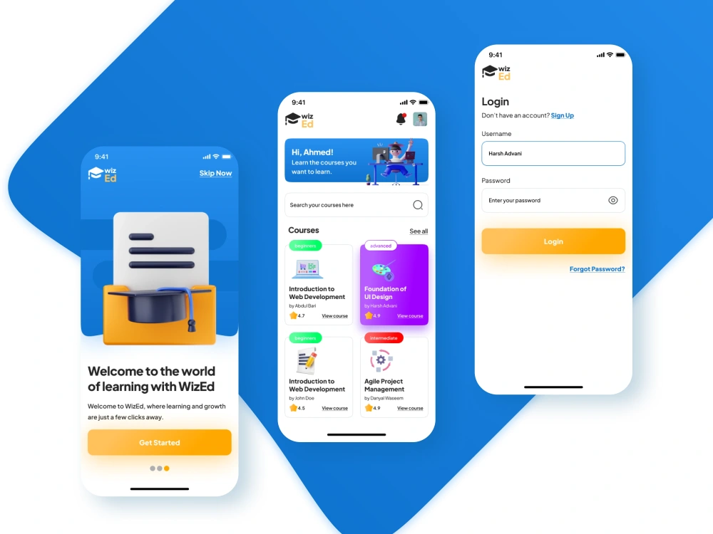 Modern, minimal, and usable App Design | Upwork