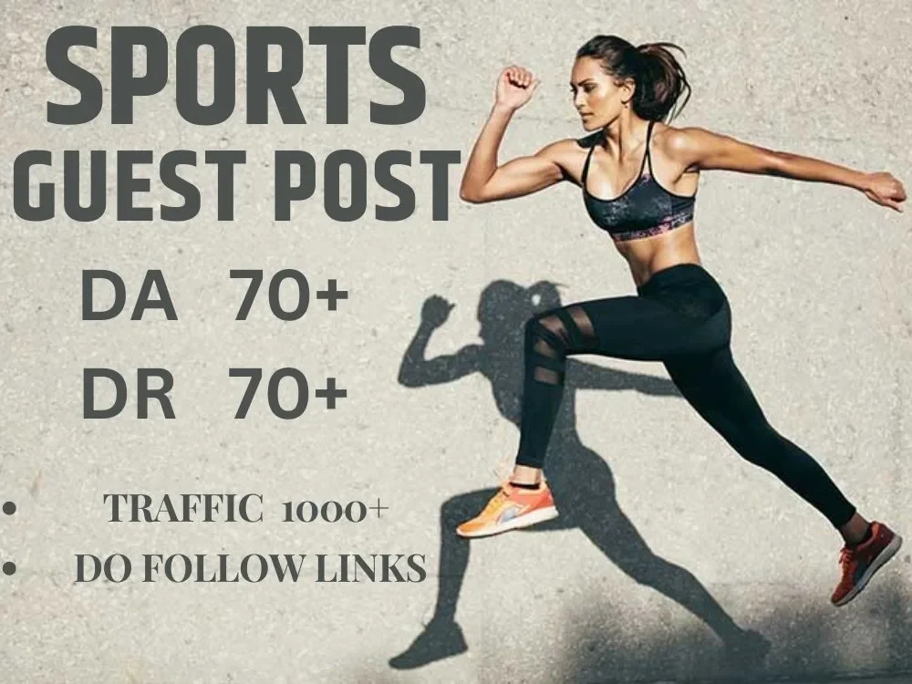 A HIGH DA sports guest post with high authority backlinks | Upwork