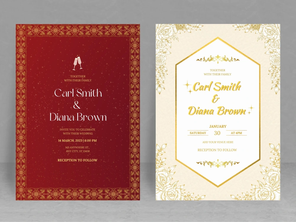 Get a unique invitation card design | Upwork