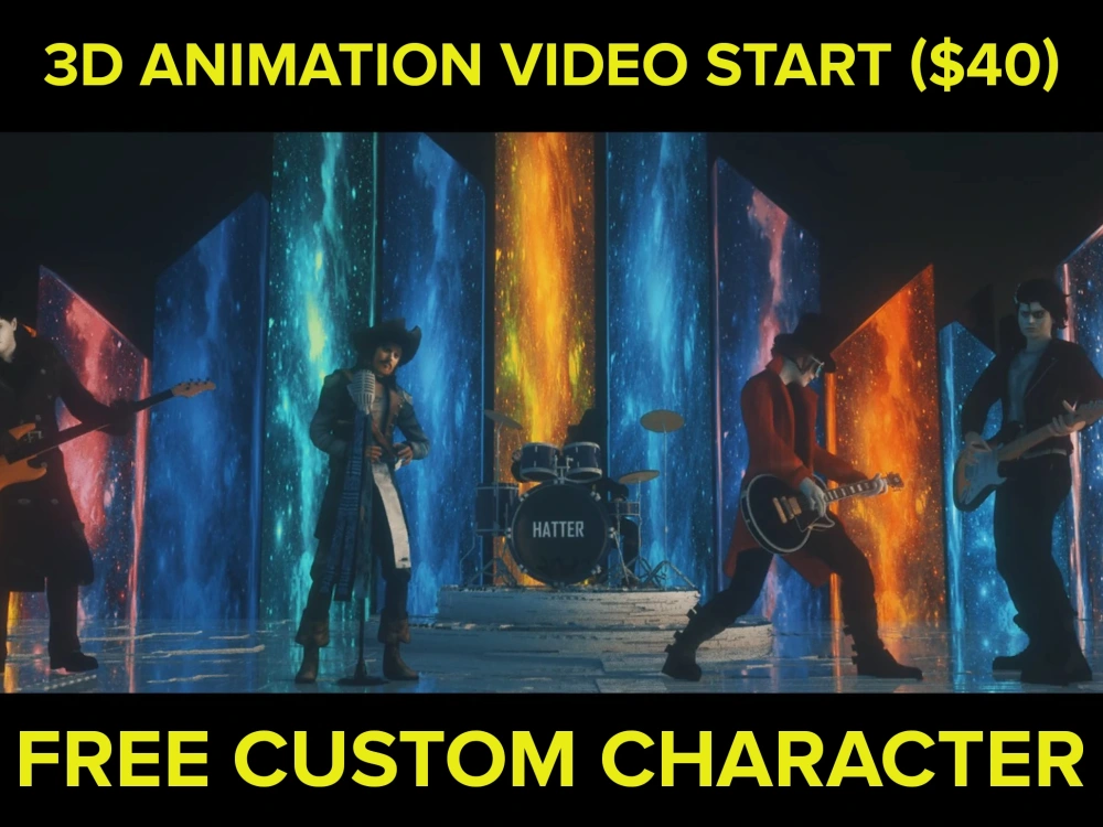 A 3D Animation Music Video | Upwork