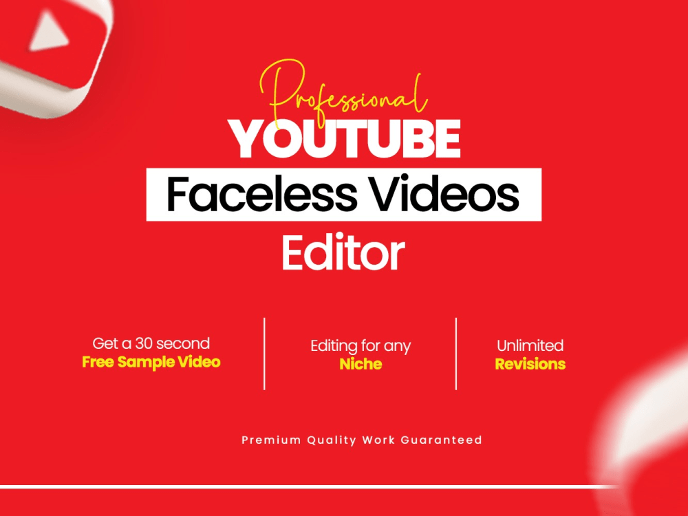 An Engaging YouTube Faceless video | Upwork