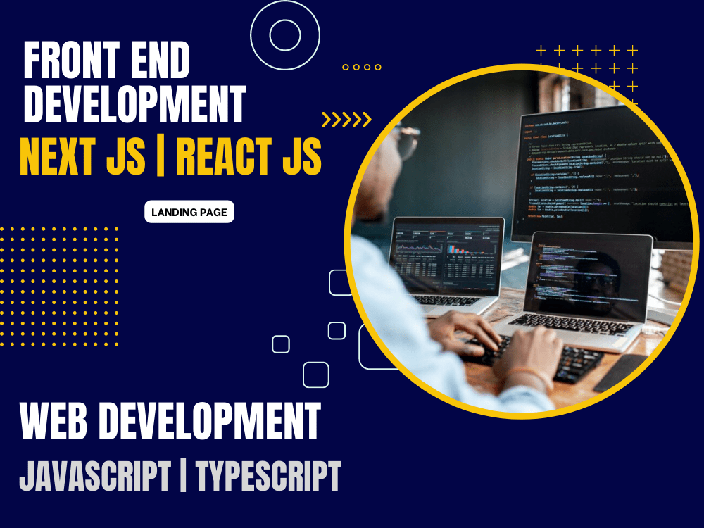 Next Js Website | React JS | Landing Page | Frontend Development | Upwork
