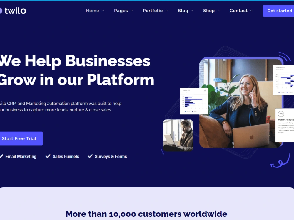 WordPress website design, clone, psd using elementor pro | Upwork