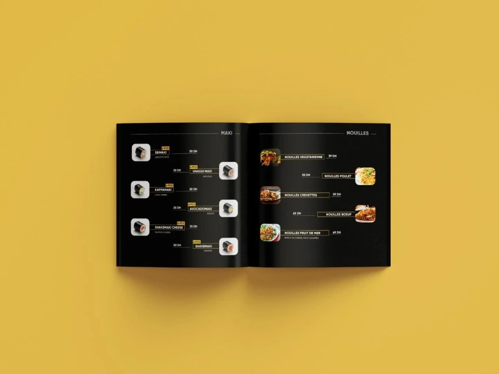 A fantastic menu design | Upwork