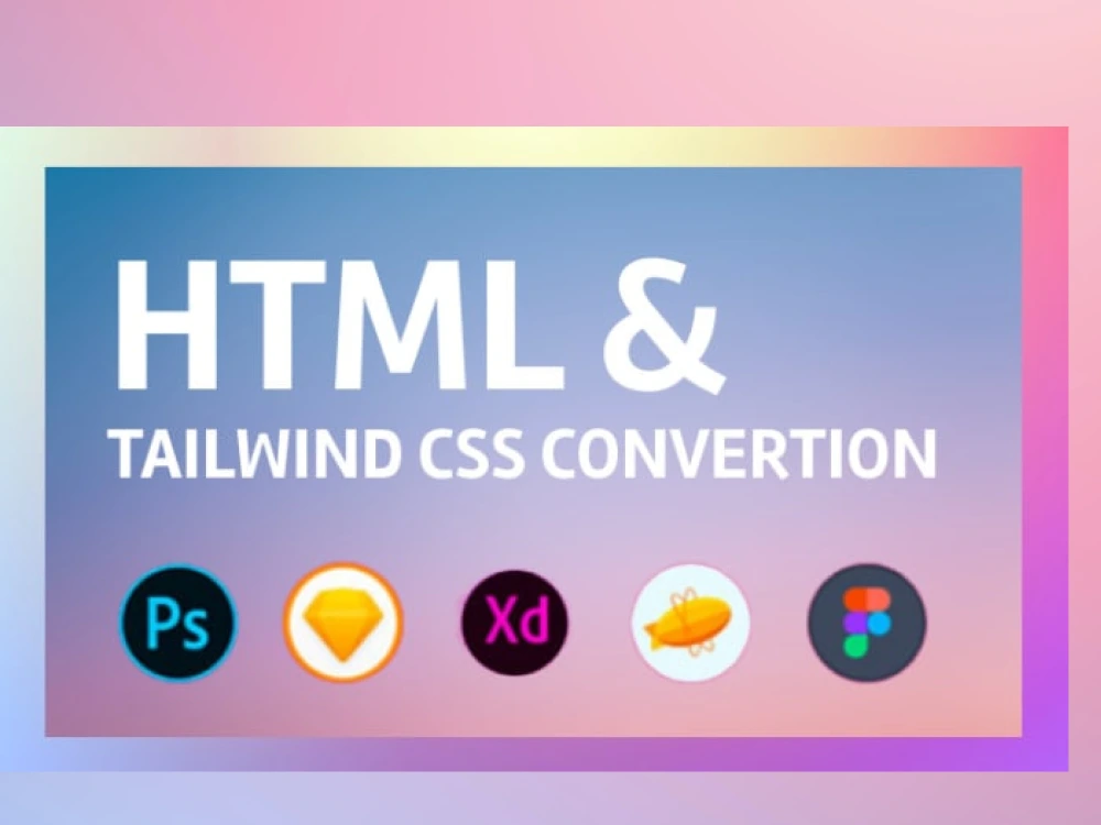 Figma to HTML, PSD to HTML by tailwind CSS responsive website | Upwork