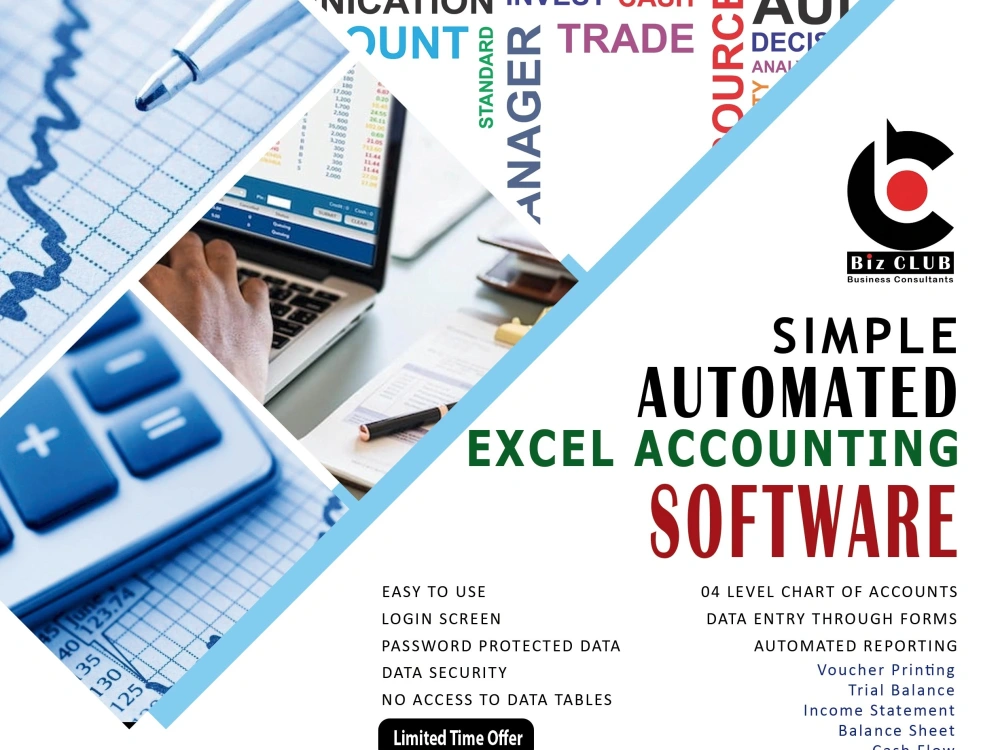 A Userfriendly Automated Accounting System developed in MS Excel | Upwork