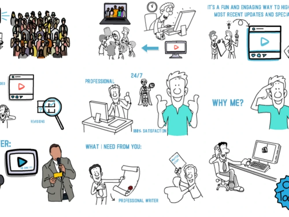 Amazing whiteboard animation using Doodly or VideoScribe | Upwork