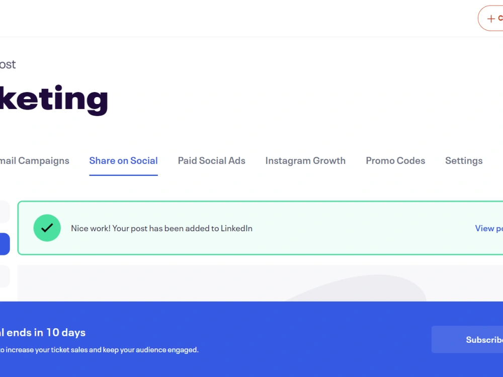 Organic event promotion, Eventbrite marketing, webinar promotion with ...