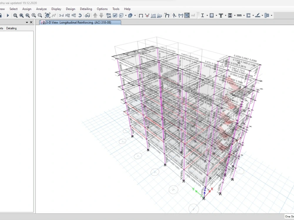 Structural & Foundation Design of Building in ETABS and SAFE with ...