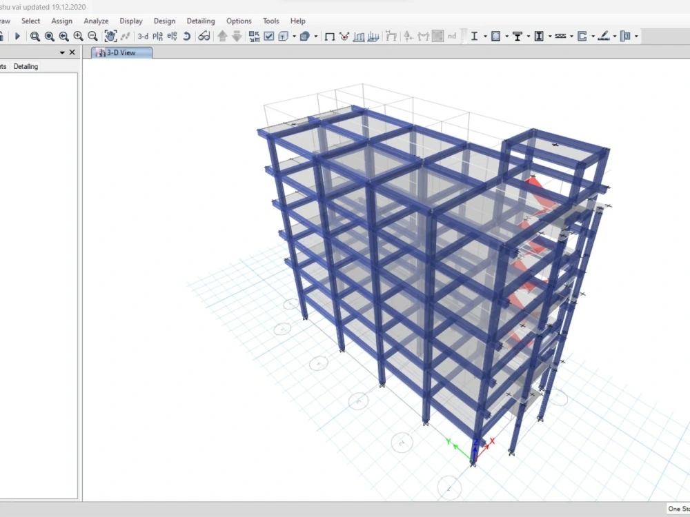 Structural & Foundation Design of Building in ETABS and SAFE with ...