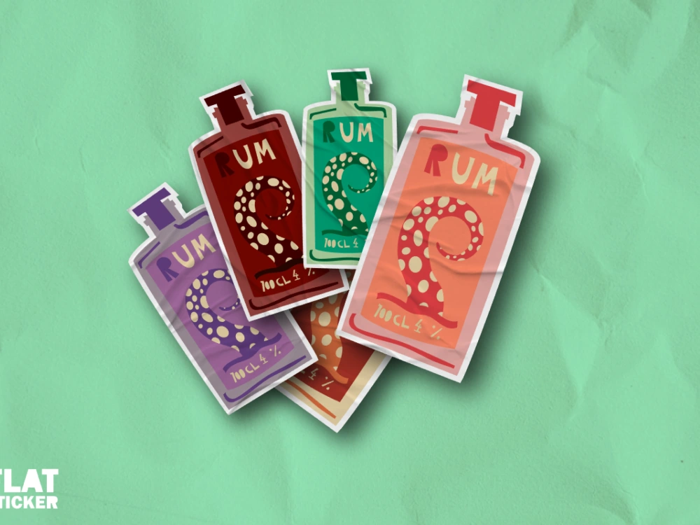 A Customized Sticker Design - Print Ready - Die Cut Included - 10 ...