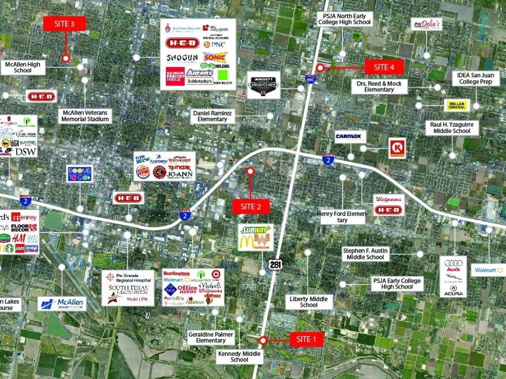 Retail Map or Amenties Map for your Commercial Real Estate Project | Upwork