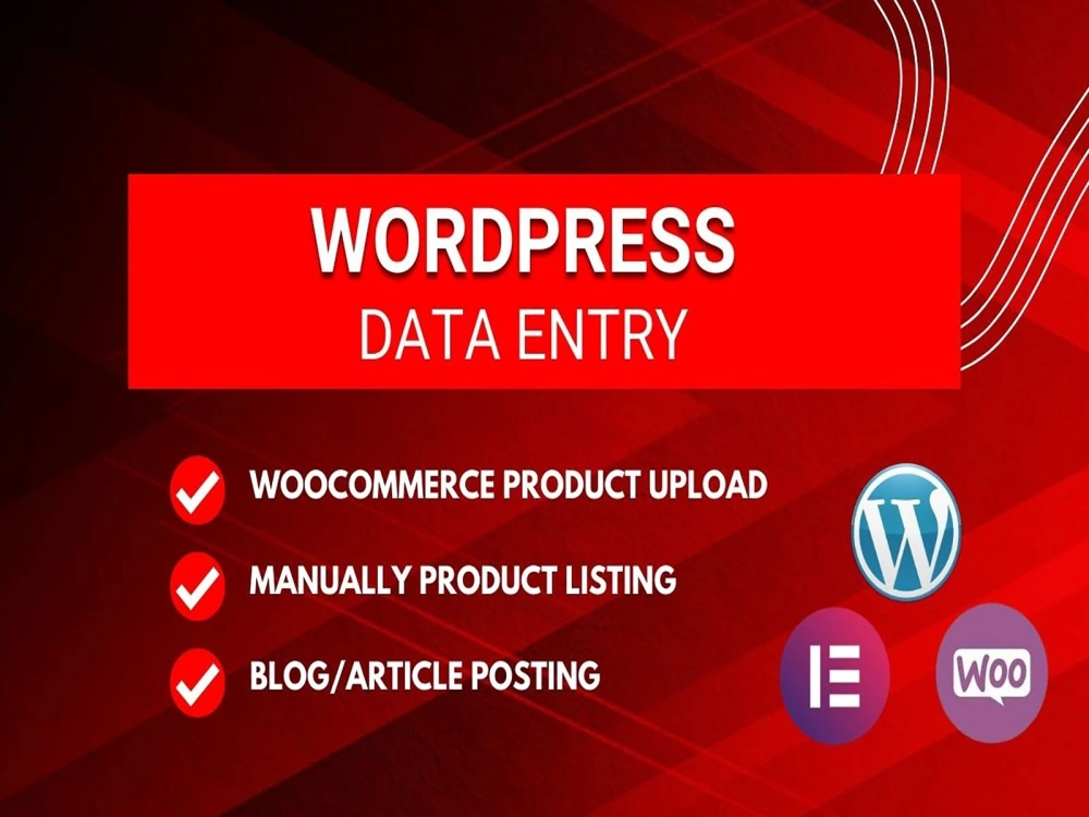 Fast Wordpress Data Entry Product Listing And Content Upload Upwork