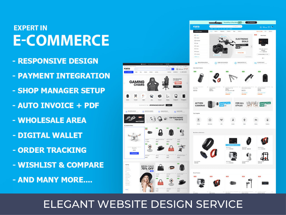 Build eCommerce website in WordPress wooCommerce | Upwork