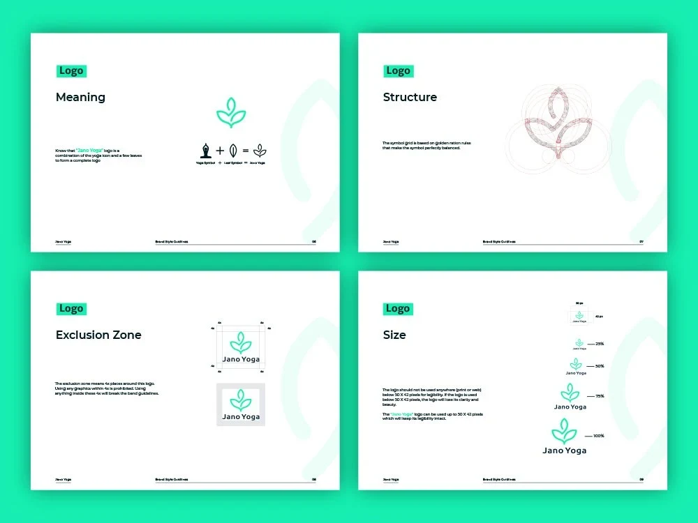 Modern brand identity guidelines/brand style guidelines for your ...
