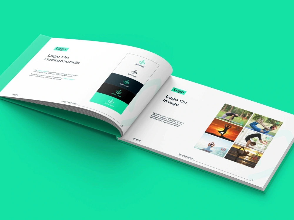 Modern brand identity guidelines/brand style guidelines for your ...