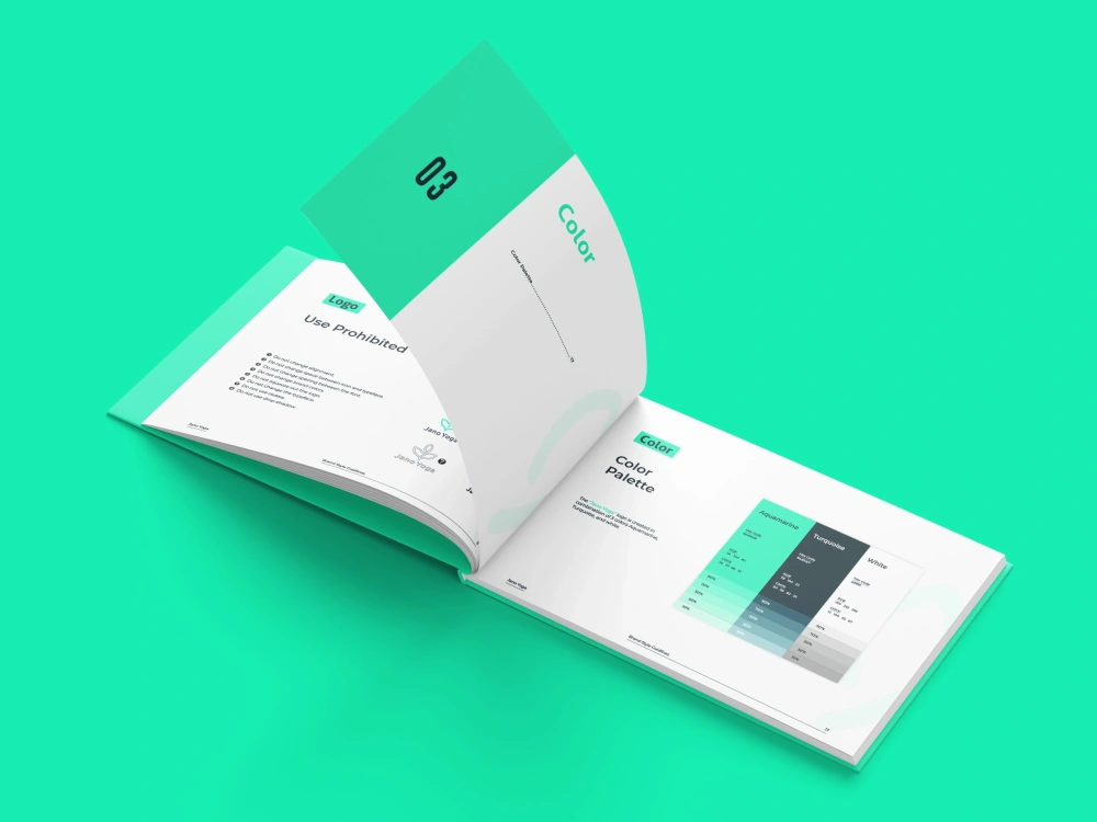 Modern brand identity guidelines/brand style guidelines for your ...