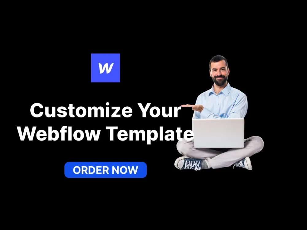Webflow Template Edit | Customize Webflow Template | Webflow Developer ...