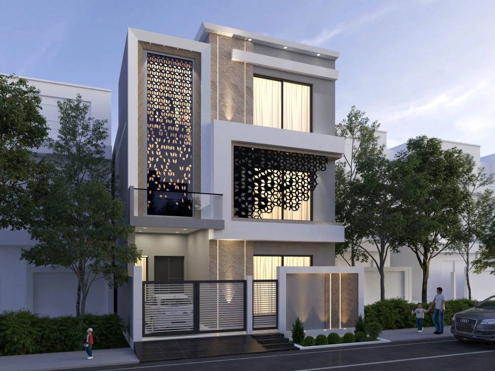 4k Architecture exterior realistic 3d rendering architectural ...