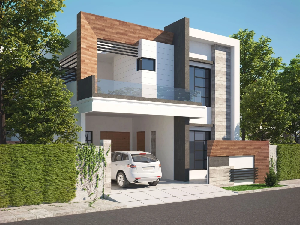 4k Architecture exterior realistic 3d rendering architectural ...