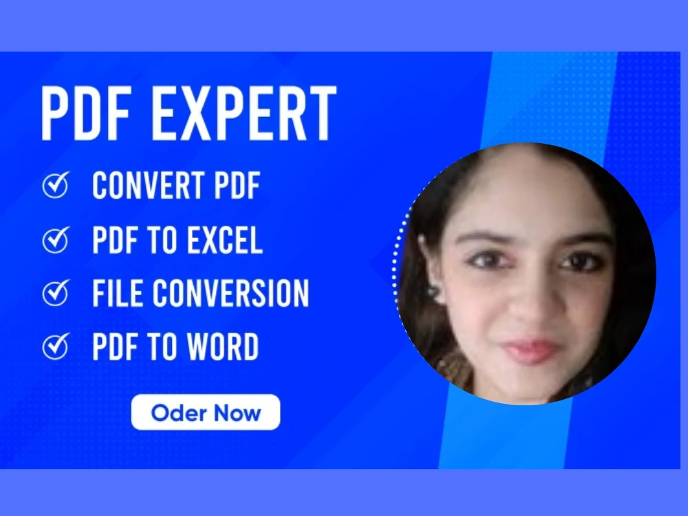 Pdf to word, pdf to excel and any file conversion | Upwork