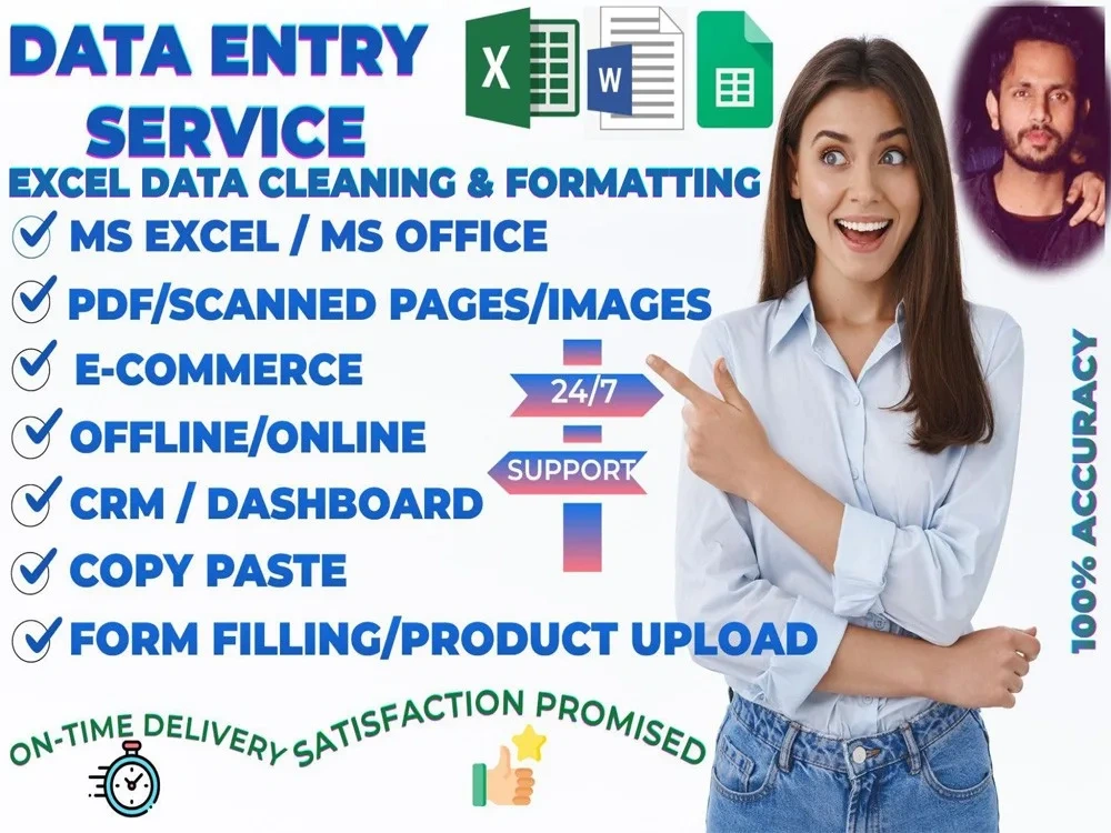 Low-Cost Excel Spreadsheet Data Entry Copy Paste Virtual Assistant | Upwork