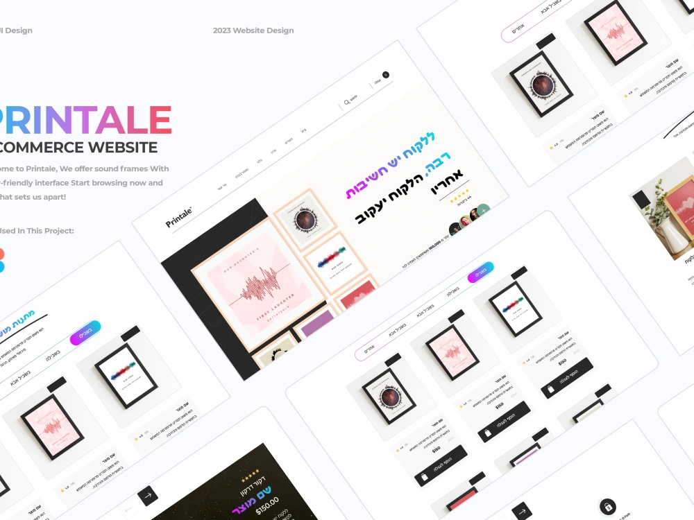 A stunning look e-commerce website design | Upwork