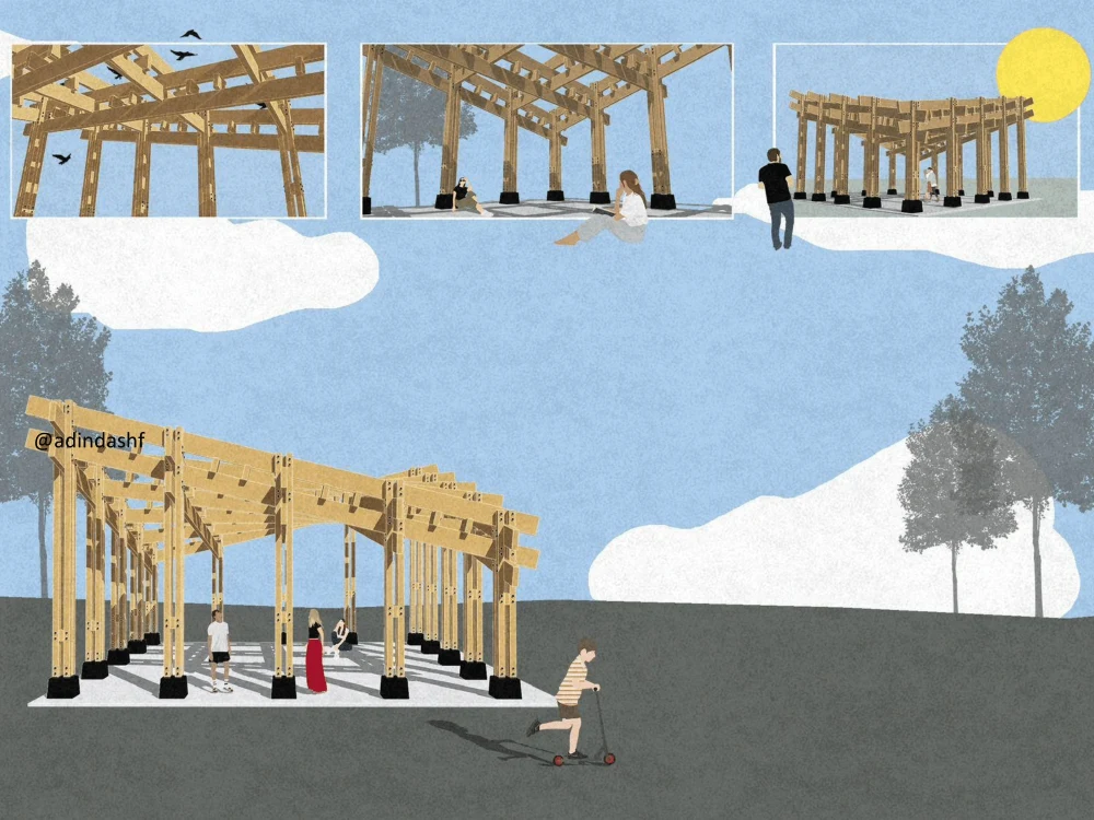 Collage rendering for your architectural design | Upwork