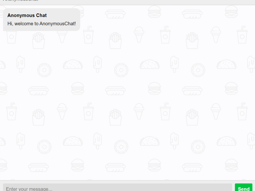 Simple chat application built using WebSocket AWS. | Upwork