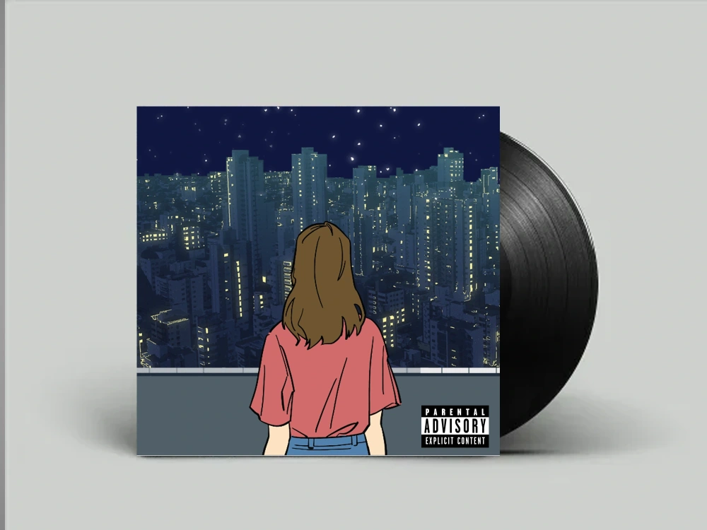 Customized anime album cover artwork | Upwork