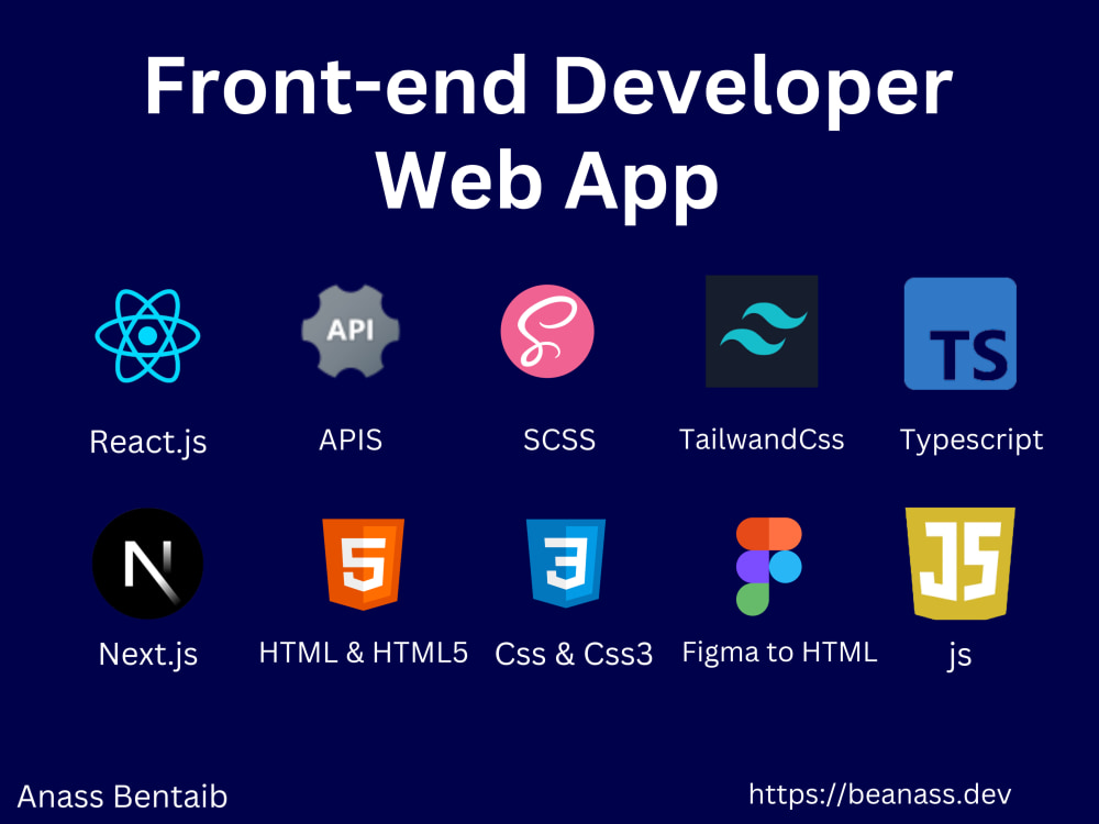 Frontend app using React.js ( React ) && Next.js (Next) | Upwork
