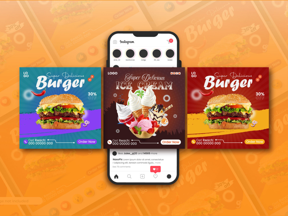 Modern social media post, Facebook ads, Instagram post, banner design ...