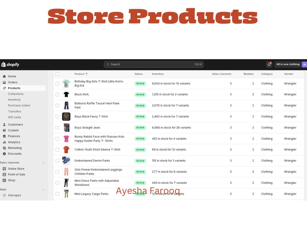 Shopify Expert, Product listing/Uploading, Inventory Management, VA | Upwork