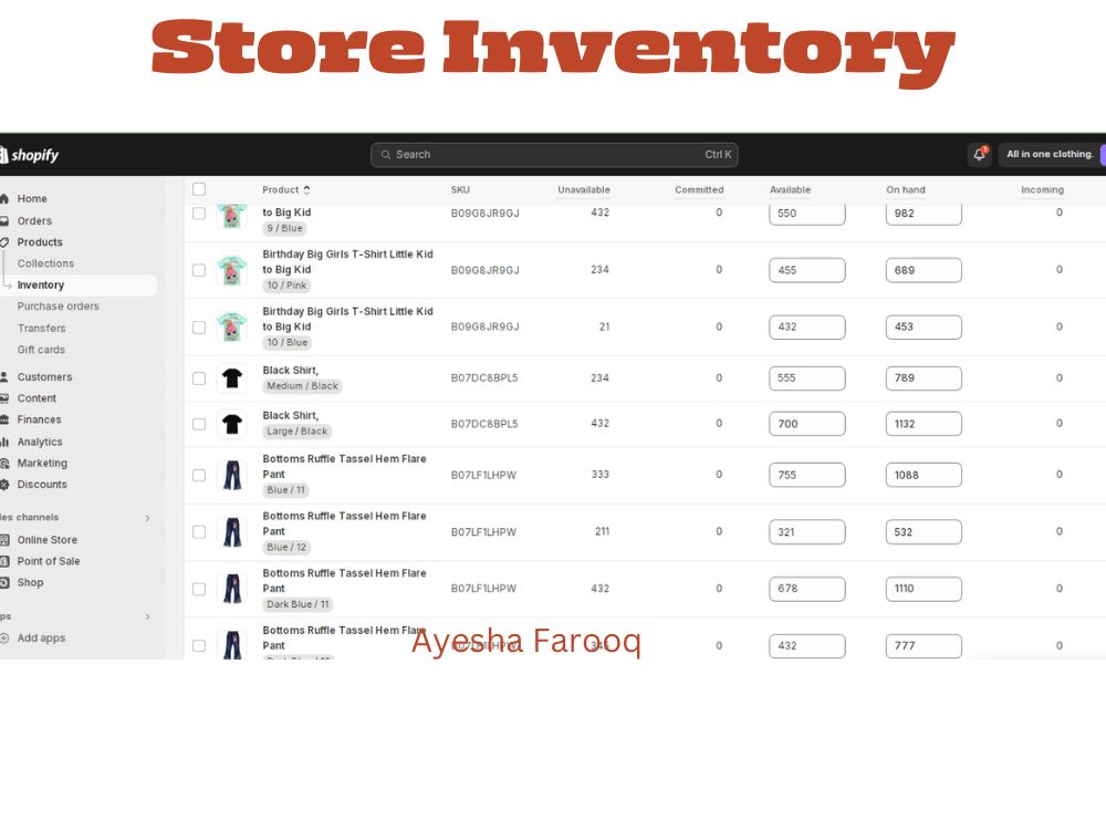 Shopify Expert, Product listing/Uploading, Inventory Management, VA | Upwork