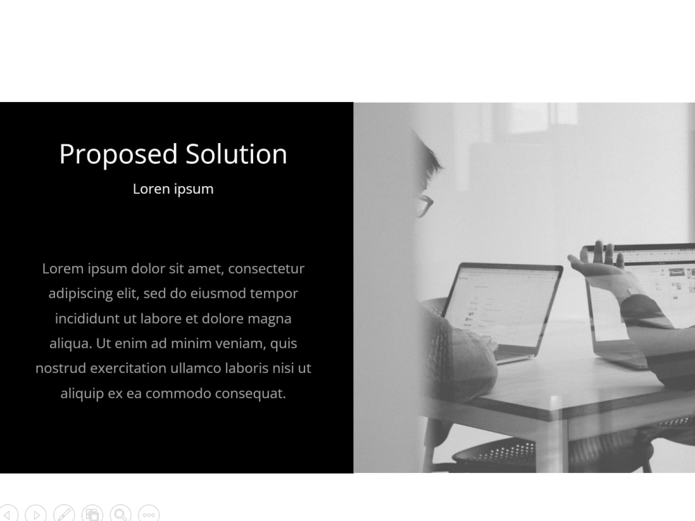A clean & minimalist Case Study Slide Deck (complete with Templates ...