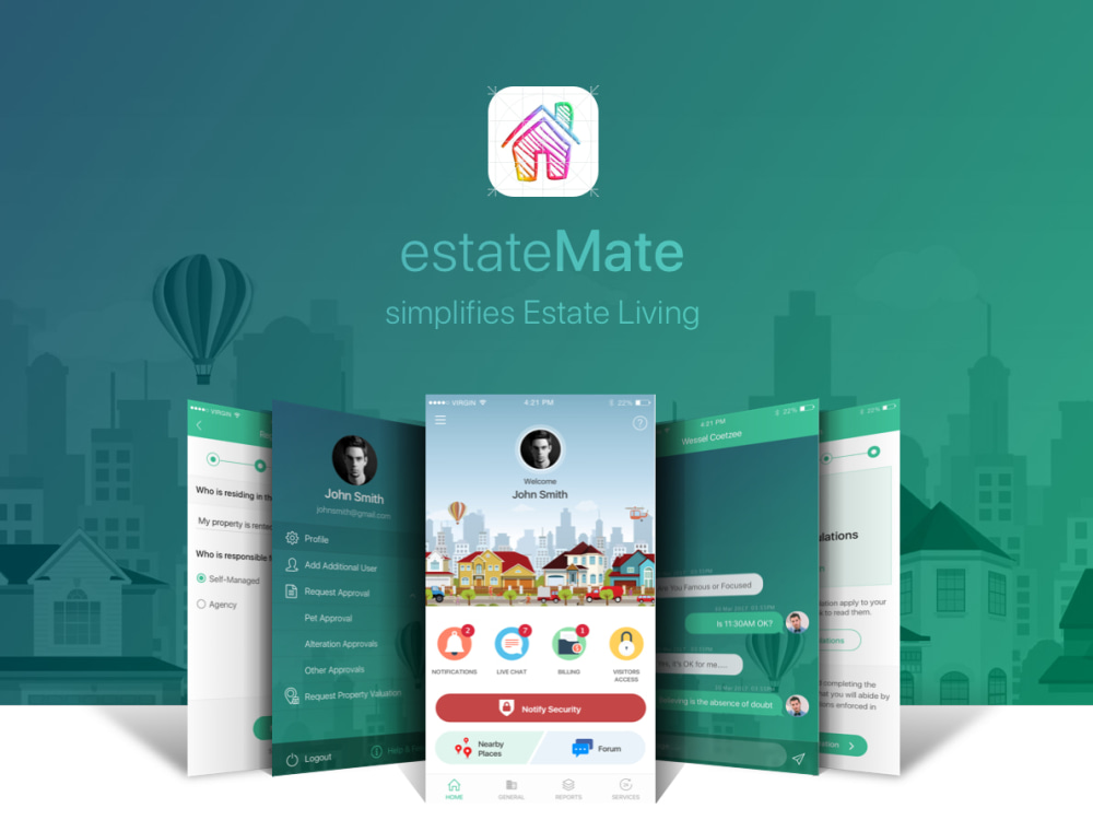 Unique UI/UX Design for Mobile app in Figma - Animated Prototyping | Upwork